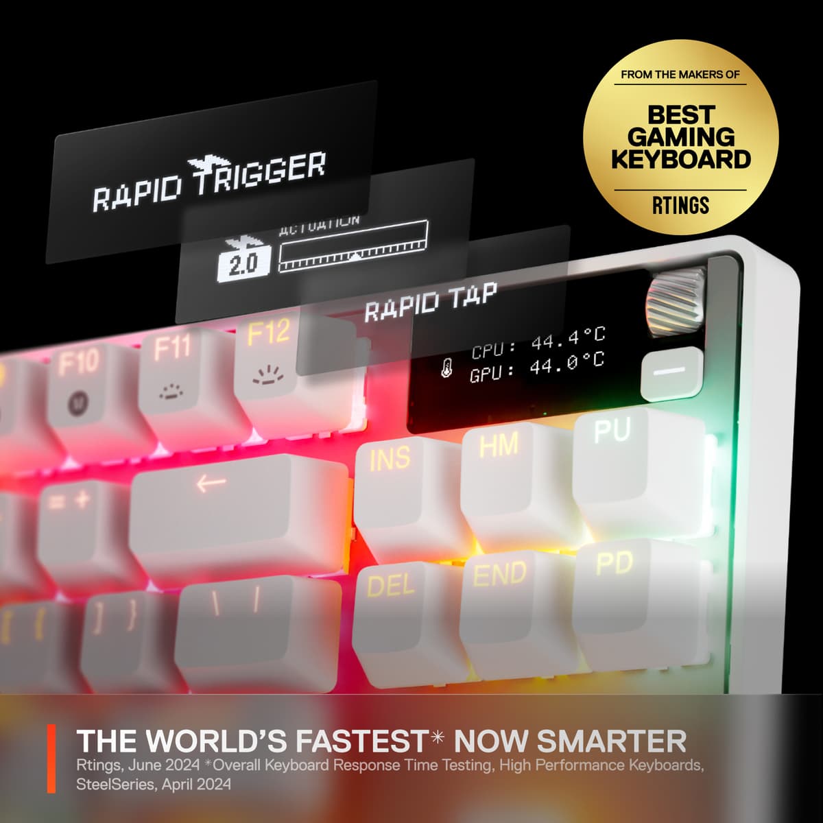 SteelSeries Apex Pro Gen 3 tangentbord gaming - Elgiganten
