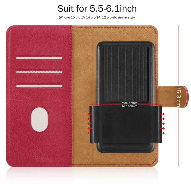 Asus ZenFone 2 LASER Cover Etui Case (rød) | Elgiganten | Elgiganten