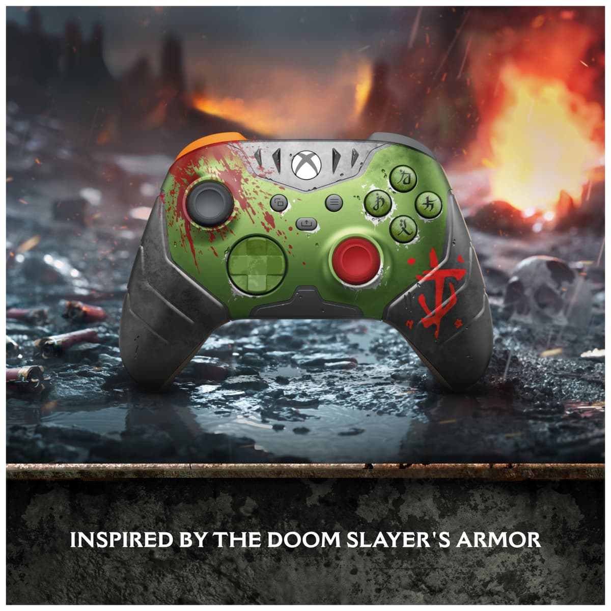 Xbox DOOM: The Dark Ages trådløs controller | Elgiganten | Elgiganten