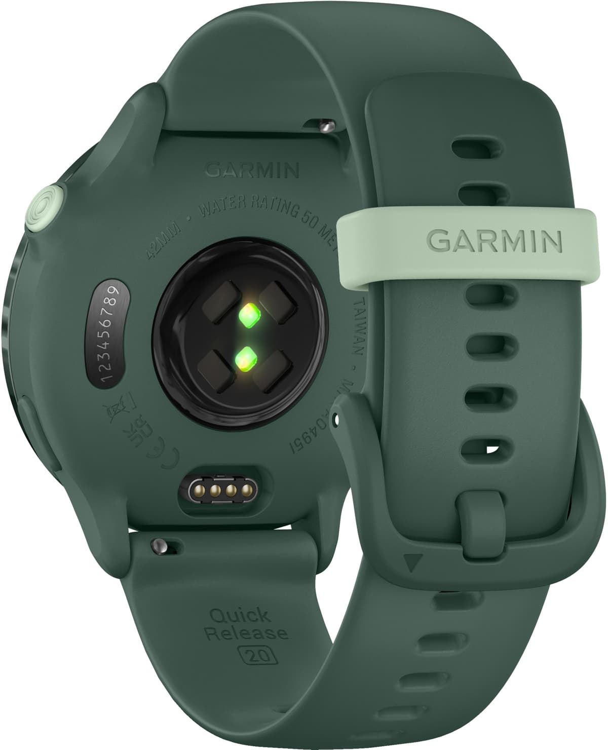 Garmin Vivoactive 6 smartklokke 42mm (Jasper Green) - Elkjøp