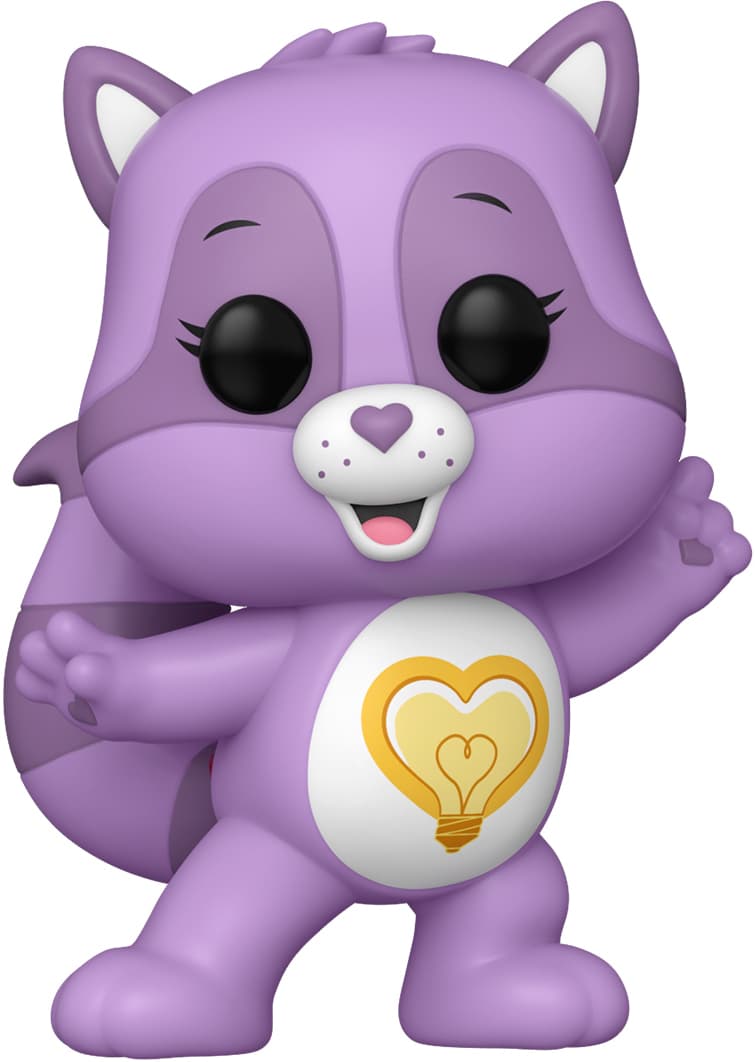 Funko POP Care Bears Cousins actionfigur (Bright Heart Raccoon) - Elkjøp