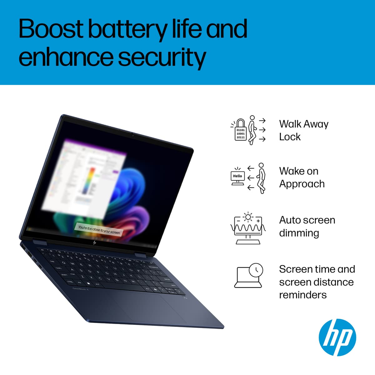 HP OmniBook X Flip 14 Ultra 5-226V/16/512/OLED 14" Copilot+ PC - Elkjøp ...