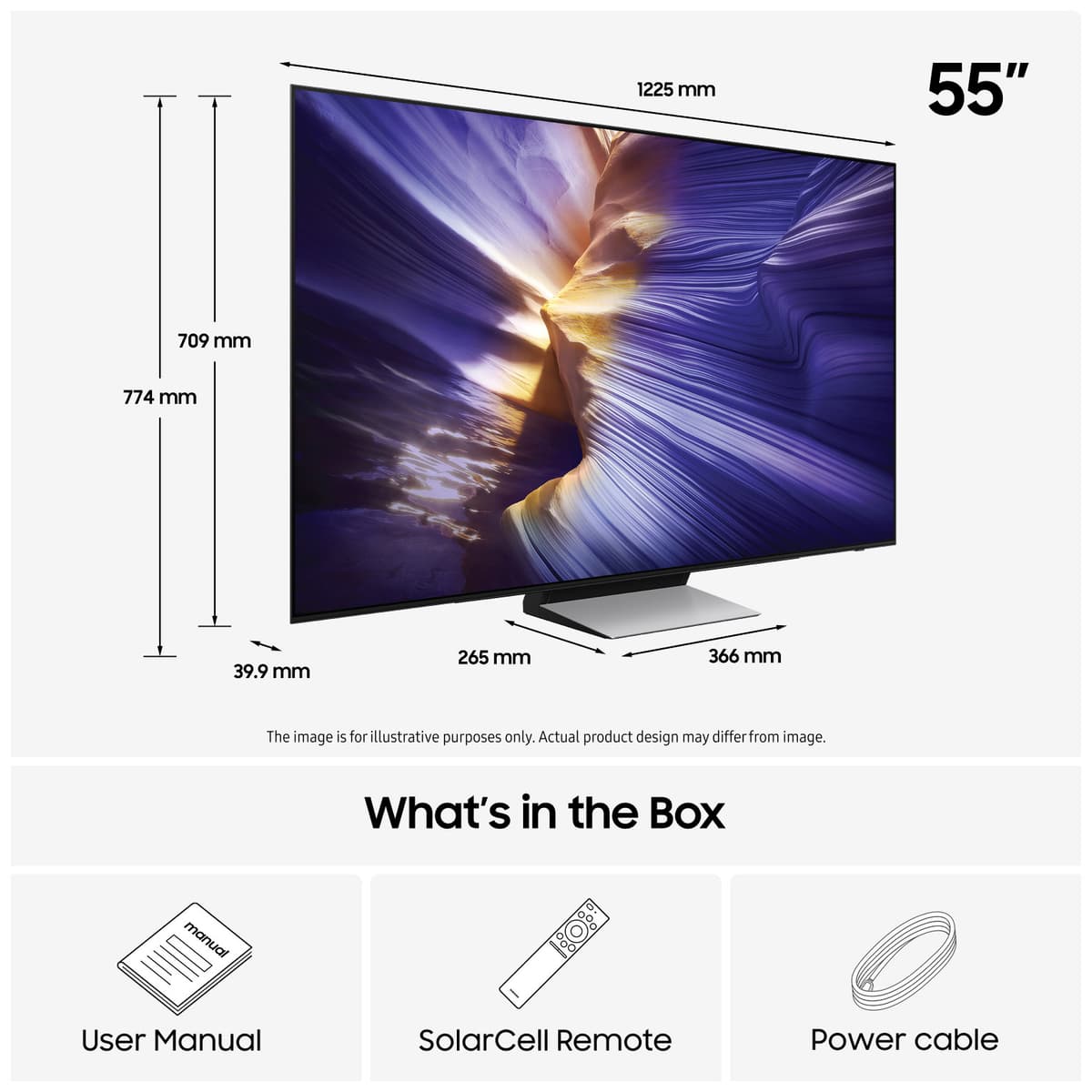 Samsung 55" S90F 4K OLED Smart TV (2025) - Elgiganten - Elgiganten