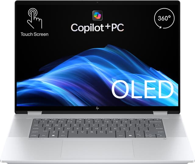 HP OmniBook X Flip 16 Ultra 7-258V/32/2TB/OLED 16" Copilot+ PC - Elkjøp | Elkjøp