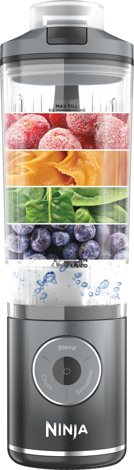 Ninja Blast Max blender BC251EUGY (sort) - Elkjøp