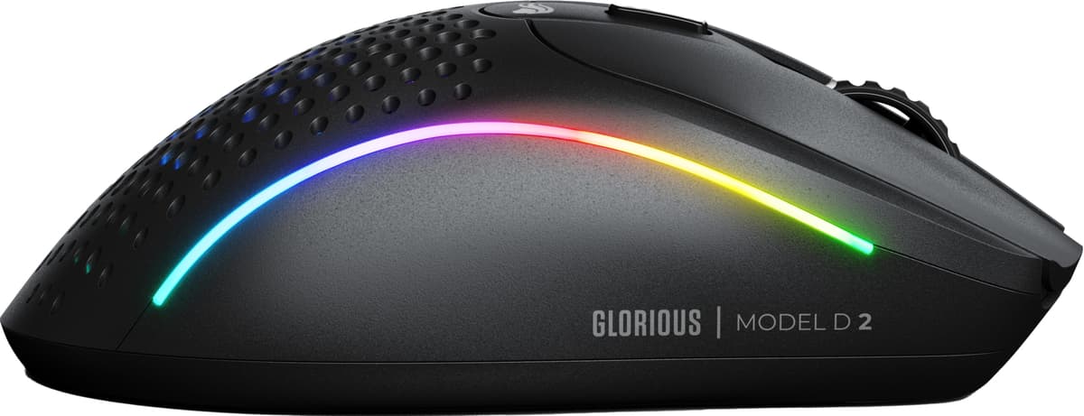 Glorious Model D 2 trådlös gamingmus (svart) - Elgiganten - Elgiganten