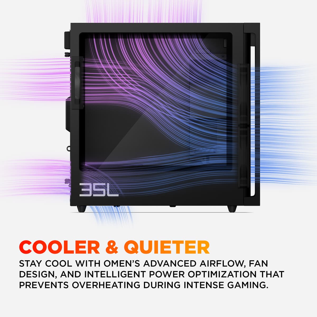 HP OMEN 35L GT16-0850no R7-8700F/16/1TB/5070 stasjonær gaming-PC ...