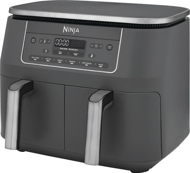 Ninja Dual Zone Air Fryer DZ300EU (Gun metal grå) - Elgiganten