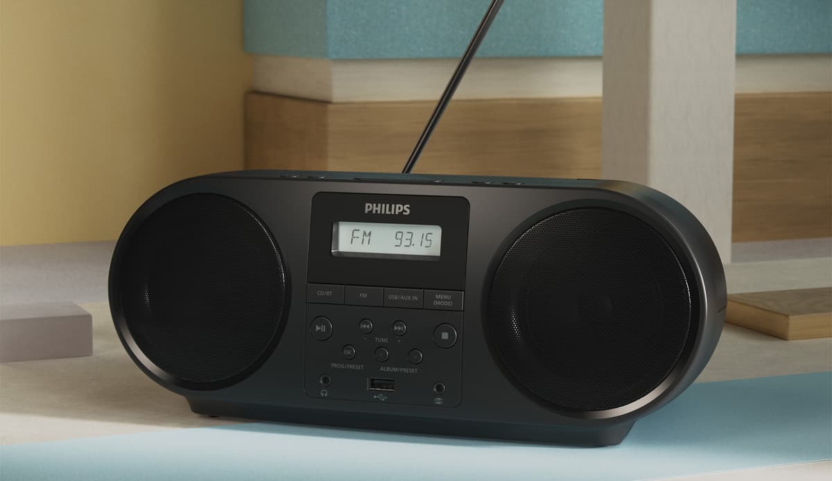 Philips Z5000 boombox (sort) - Elkjøp