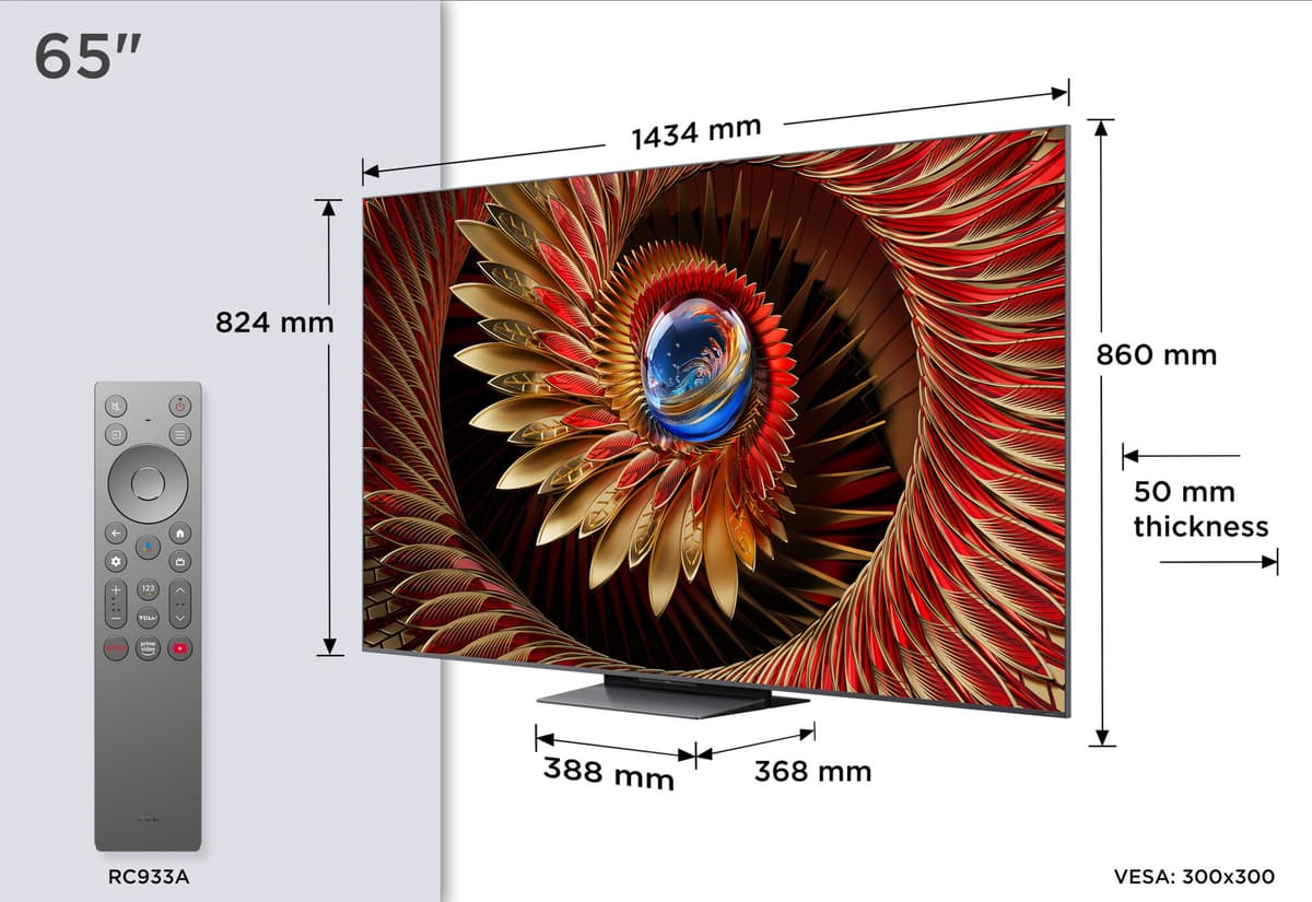 TCL 65" C8K 4K MINI-LED TV (2025) - Elkjøp | Elkjøp