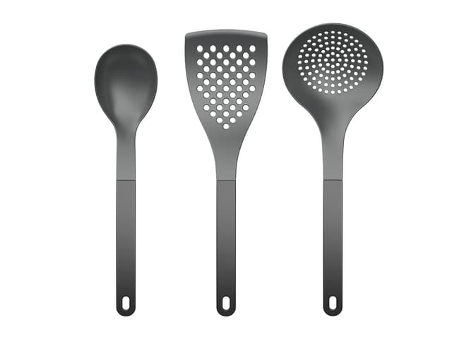 Rosti NEW Optima Kitchen utensil set 2 3 pcs Black - Elkjøp