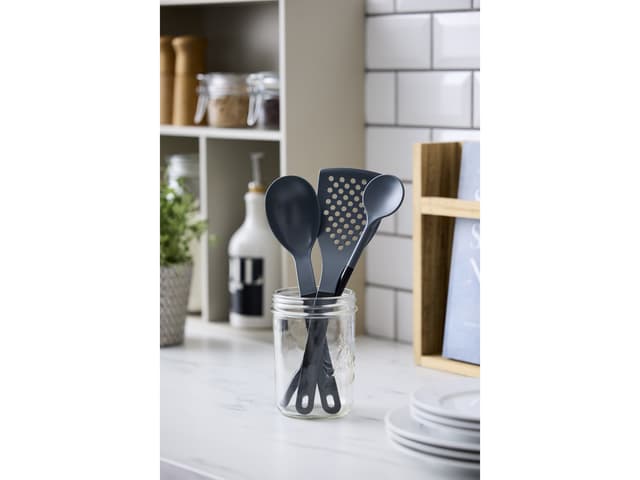 Rosti NEW Optima Kitchen utensil set 1 3 pcs Black - Elgiganten