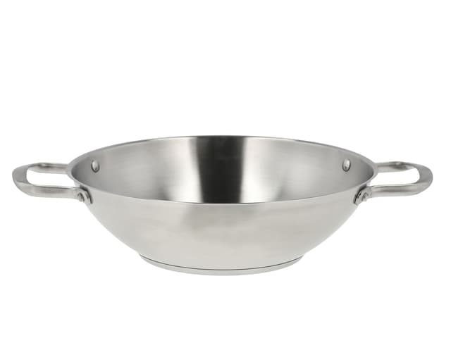 Pillivuyt Gourmet Roya Wok Dia 28 cm Steel - Elgiganten - Elgiganten