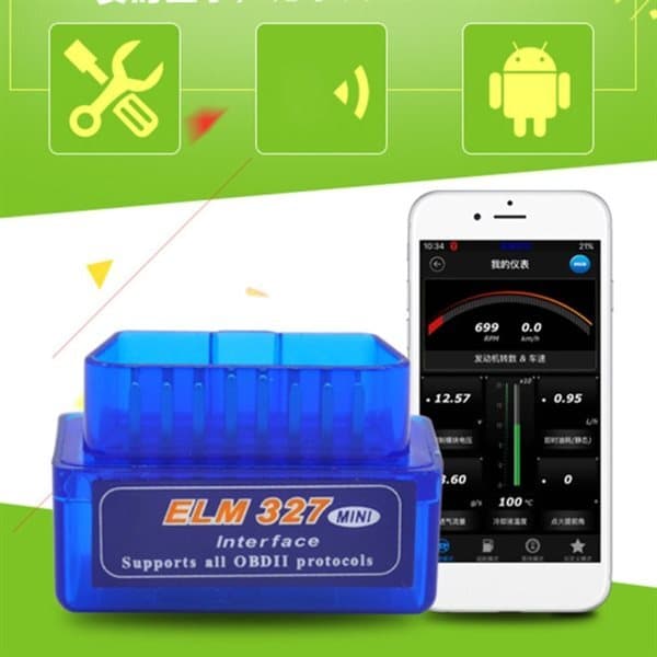 OBD V2.1 mini ELM327 OBD2 Bluetooth Bildiagnostik - Elgiganten