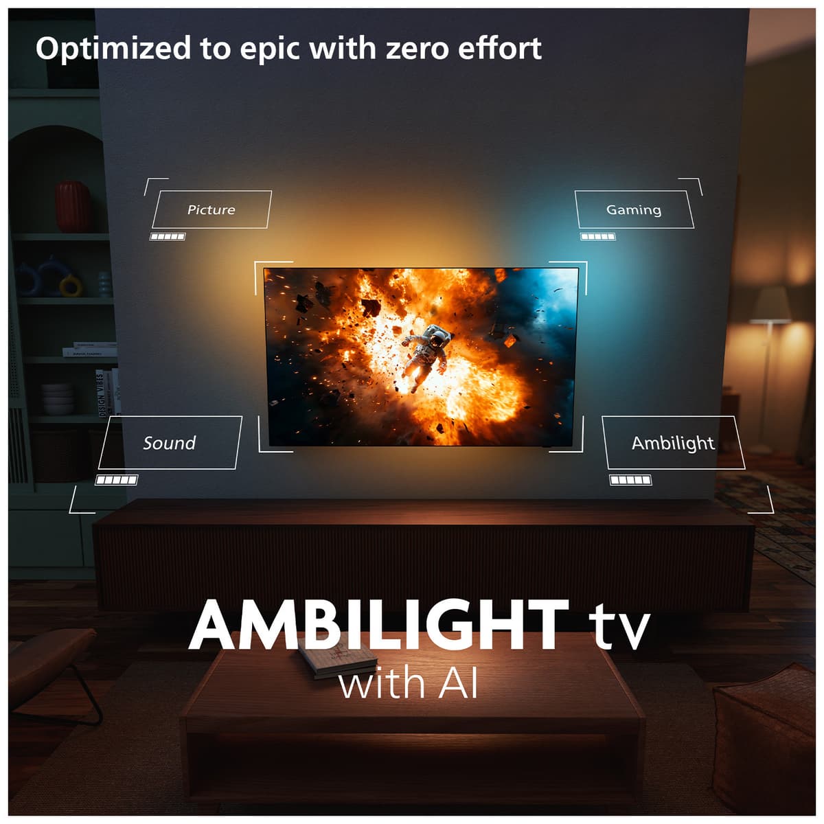 Philips 55” OLED910 4K OLED Smart-TV (2025) - Elkjøp | Elkjøp