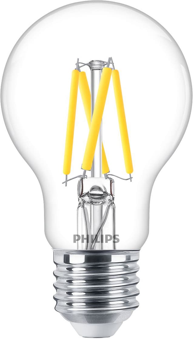 Philips Classic A60 CL LED light 3W E27 (gjennomsiktig) - Elkjøp | Elkjøp