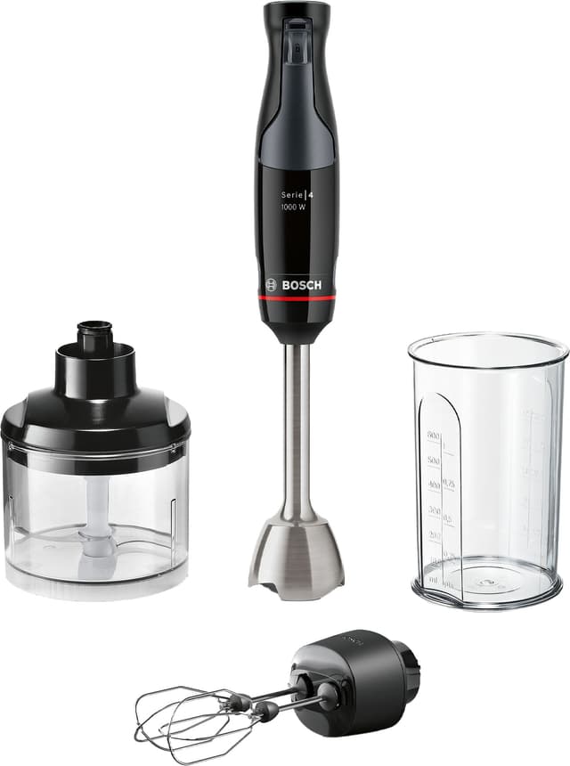 Bosch ErgoMaster Series 4 stavmikser MSM4B624 (sort) - Elkjøp