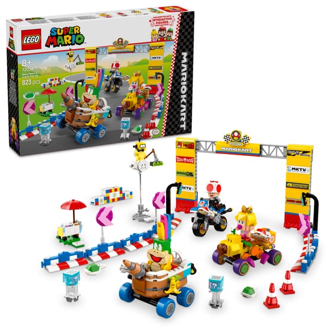 LEGO Super Mario Mario Kart – Baby Peach og Grand Prix-sæt 72036 ...