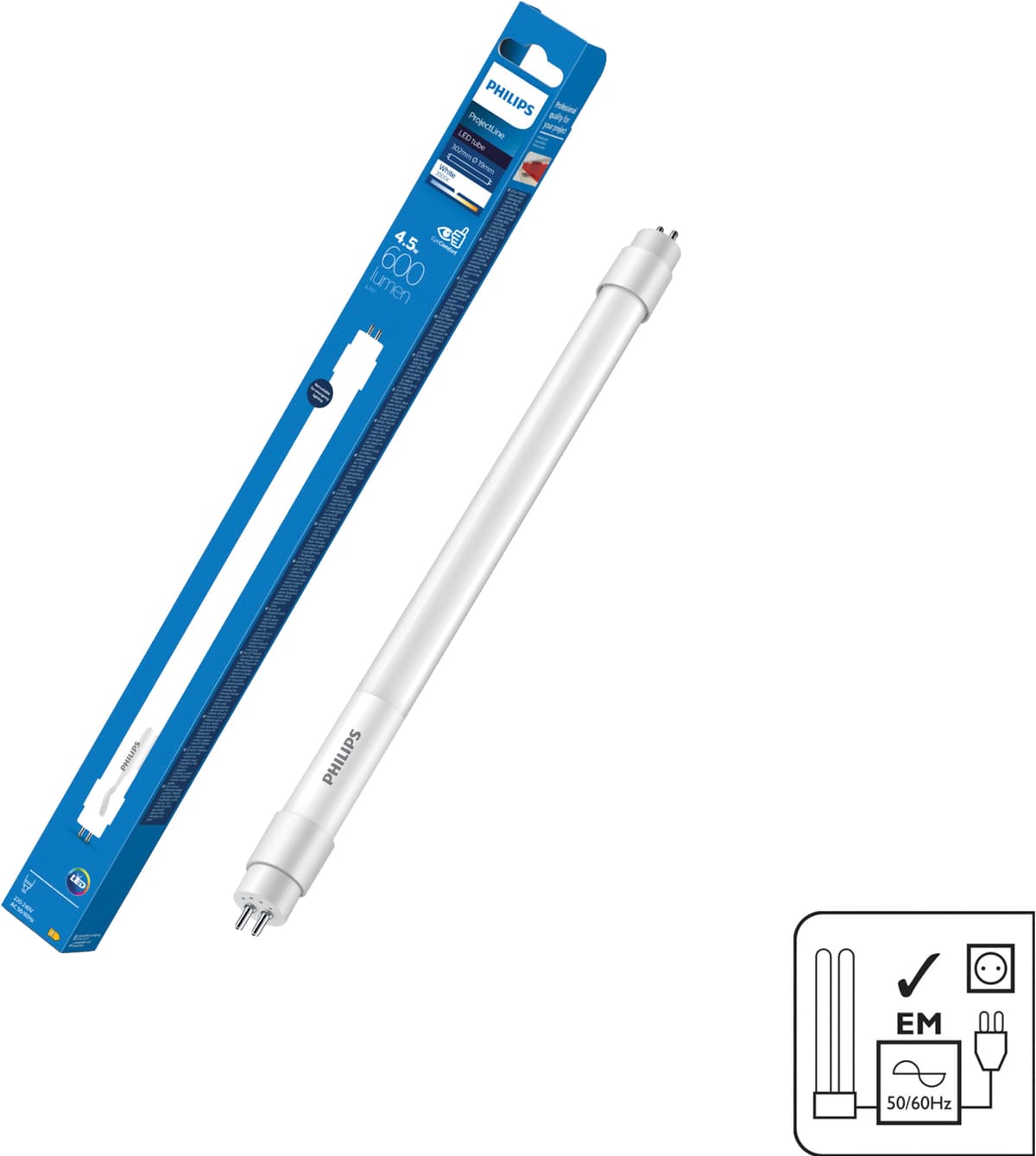 Philips T5 mini LED lysrør 4,5W G5 - Elkjøp