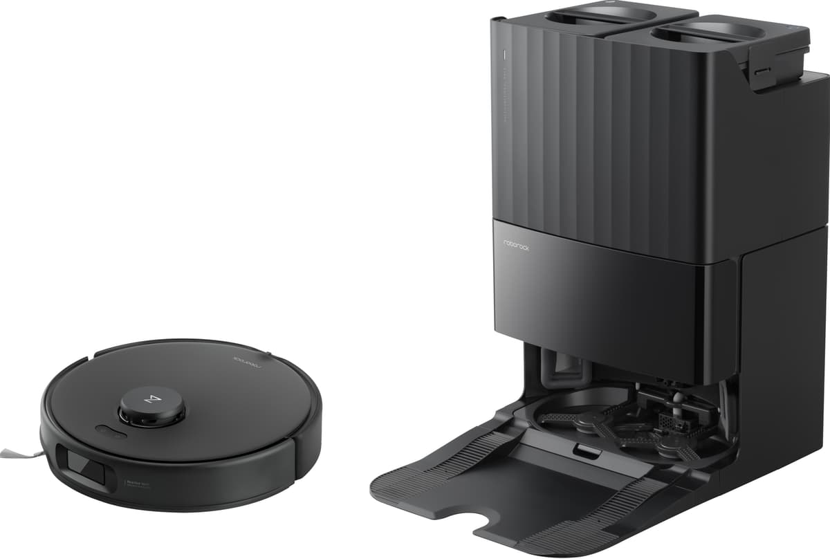 Roborock Qrevo Edge 5V1 rengjøringsrobot QRES52-00 (sort) - Elkjøp | Elkjøp