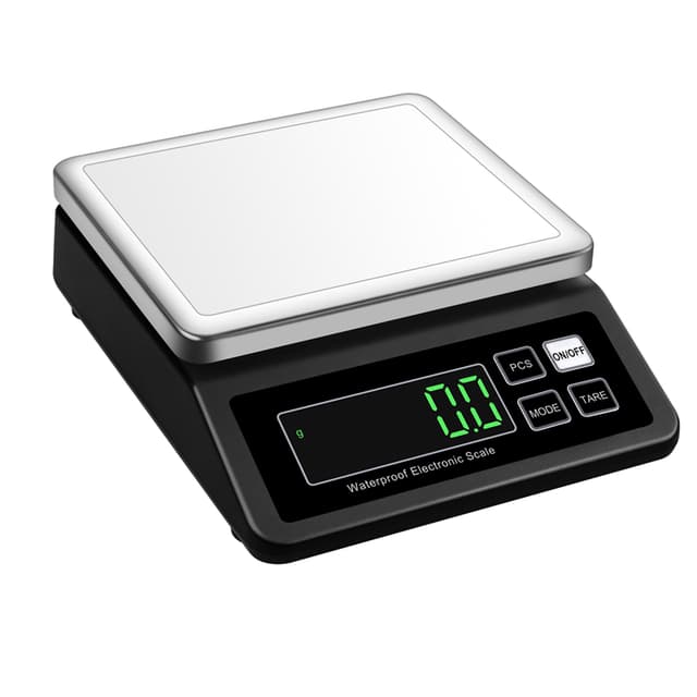 Elektroninen digitaalinen vaaka Musta 10kg/0,1g - Gigantti