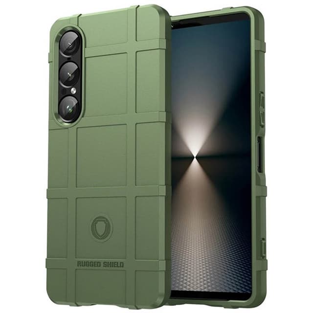 Rugged Shield cover Sony Xperia 1 VII - Army | Elgiganten | Elgiganten