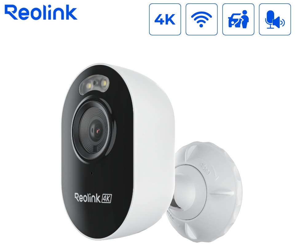 Reolink Lumus Pro 4K utendørs overvåkningskamera - Elkjøp | Elkjøp