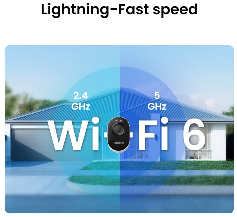 Reolink Lumus Pro 4K utendørs overvåkningskamera - Elkjøp | Elkjøp