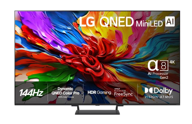 LG 85" QNED 93 4K QNED MiniLED TV (2025) - Gigantti verkkokauppa