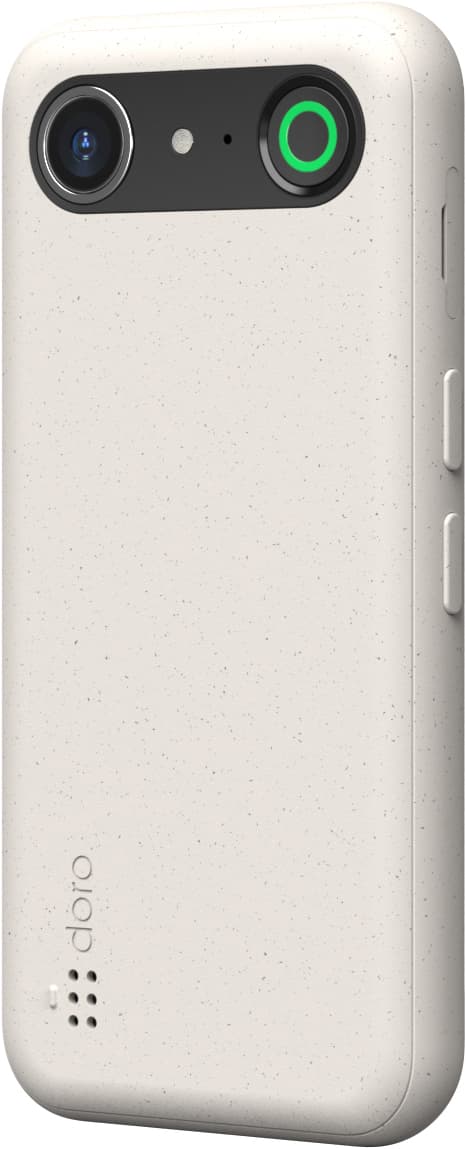 Doro Aurora A11 smartphone 4/64GB (benvit) - Elgiganten - Elgiganten