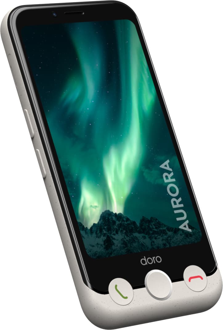 Doro Aurora A11 smartphone 4/64GB (Bone) - Elkjøp | Elkjøp