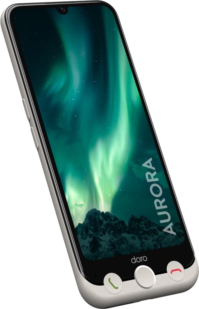 Doro Aurora A31 smartphone 6/128GB (benvit) - Elgiganten - Elgiganten