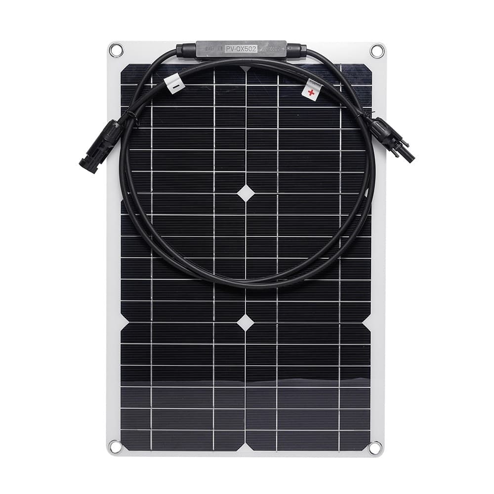 Solpanel 20W monokristallin silikon böjbar solplatta för husbil / bil ...