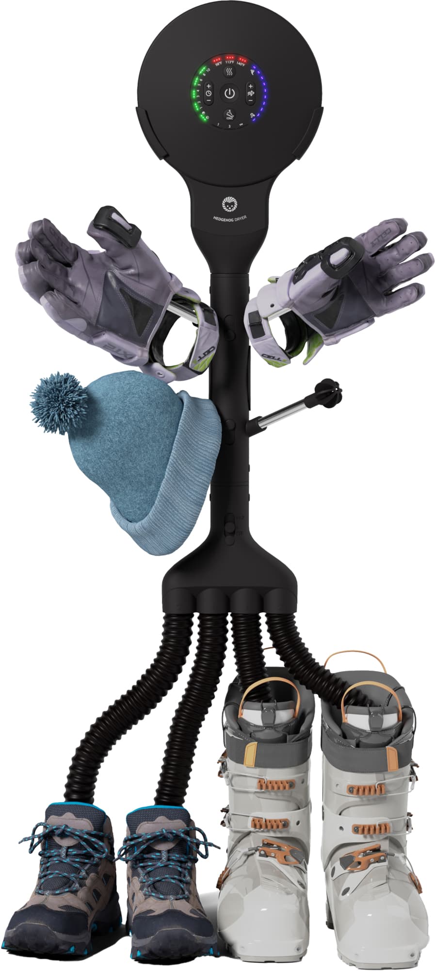 Hedgehog Buddy 4 Ionic skotørker H-WB4-BIO (sort) - Elkjøp