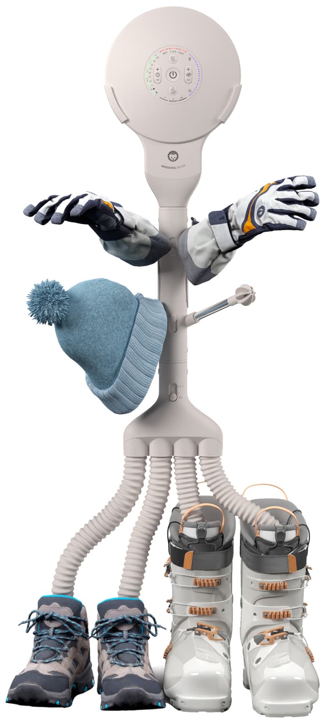 Hedgehog Buddy 4 Ionic skotørker H-WB4-WIO (hvit) - Elkjøp