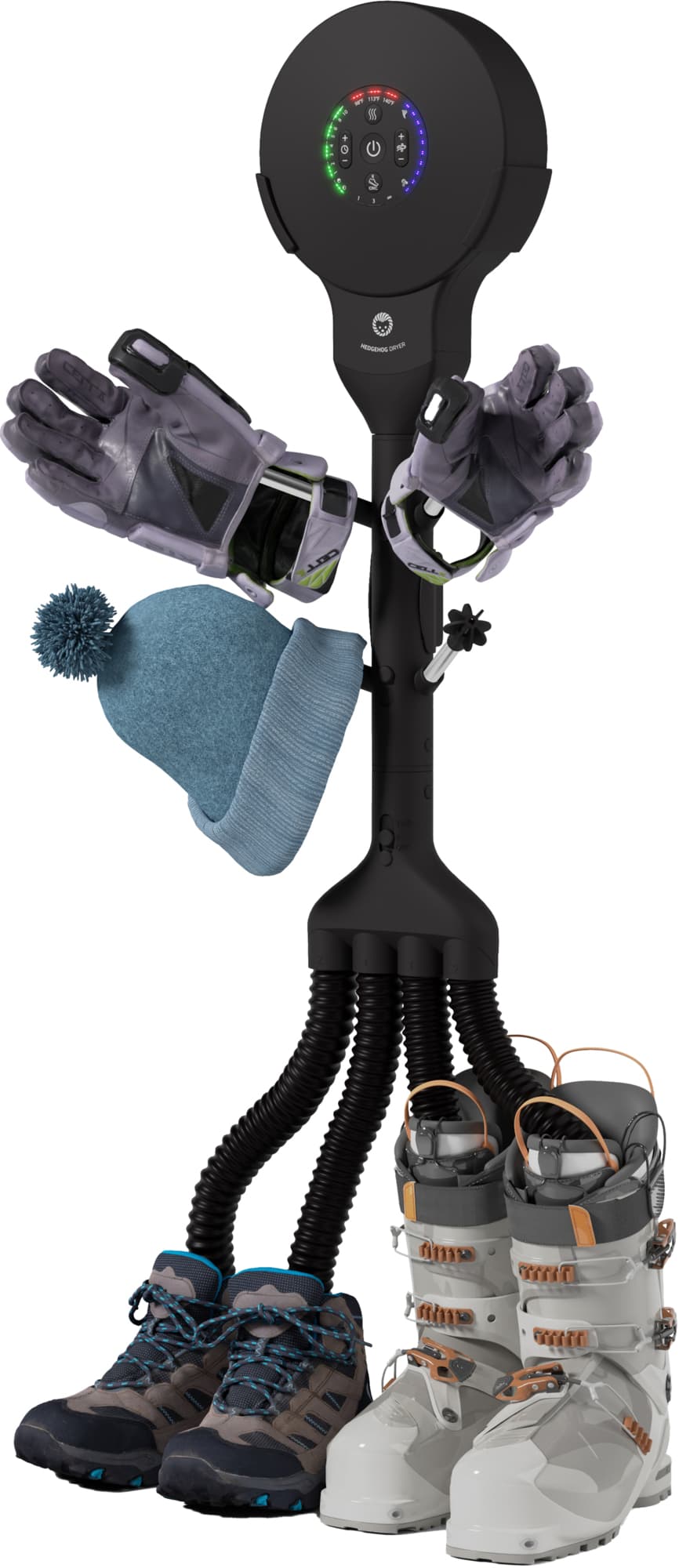 Hedgehog Buddy 4 Ionic skotørker H-WB4-BIO (sort) - Elkjøp