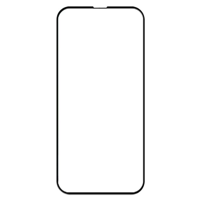 [2-PACK] iPhone 13/13 PRO/14/16E/17E Härdat Glas Skärmskydd - Svart ...