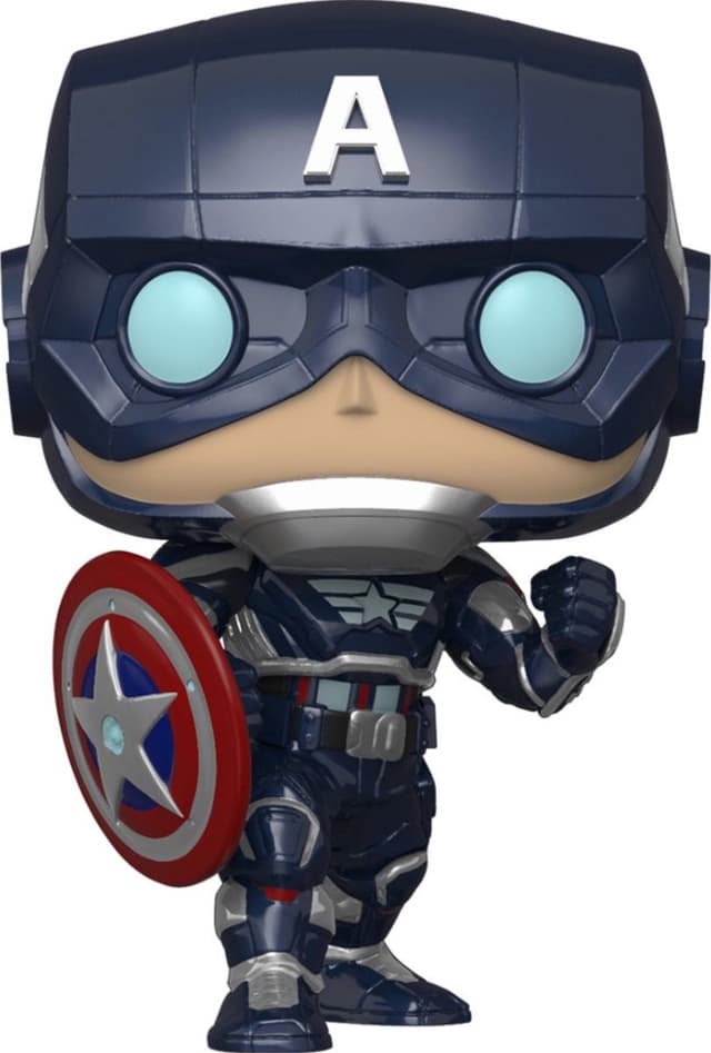 FUNKO! POP VINYL AVENGERS GAME - CAPT AMERICA - Gigantti verkkokauppa