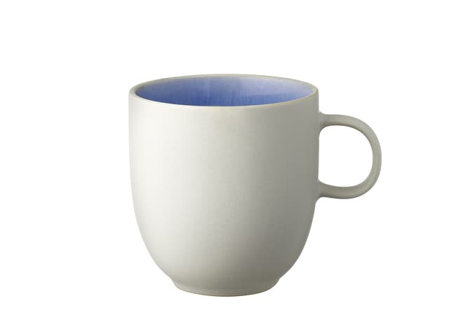 Studio Round North Mug 33 cl Matte white/Shiny river - Elkjøp