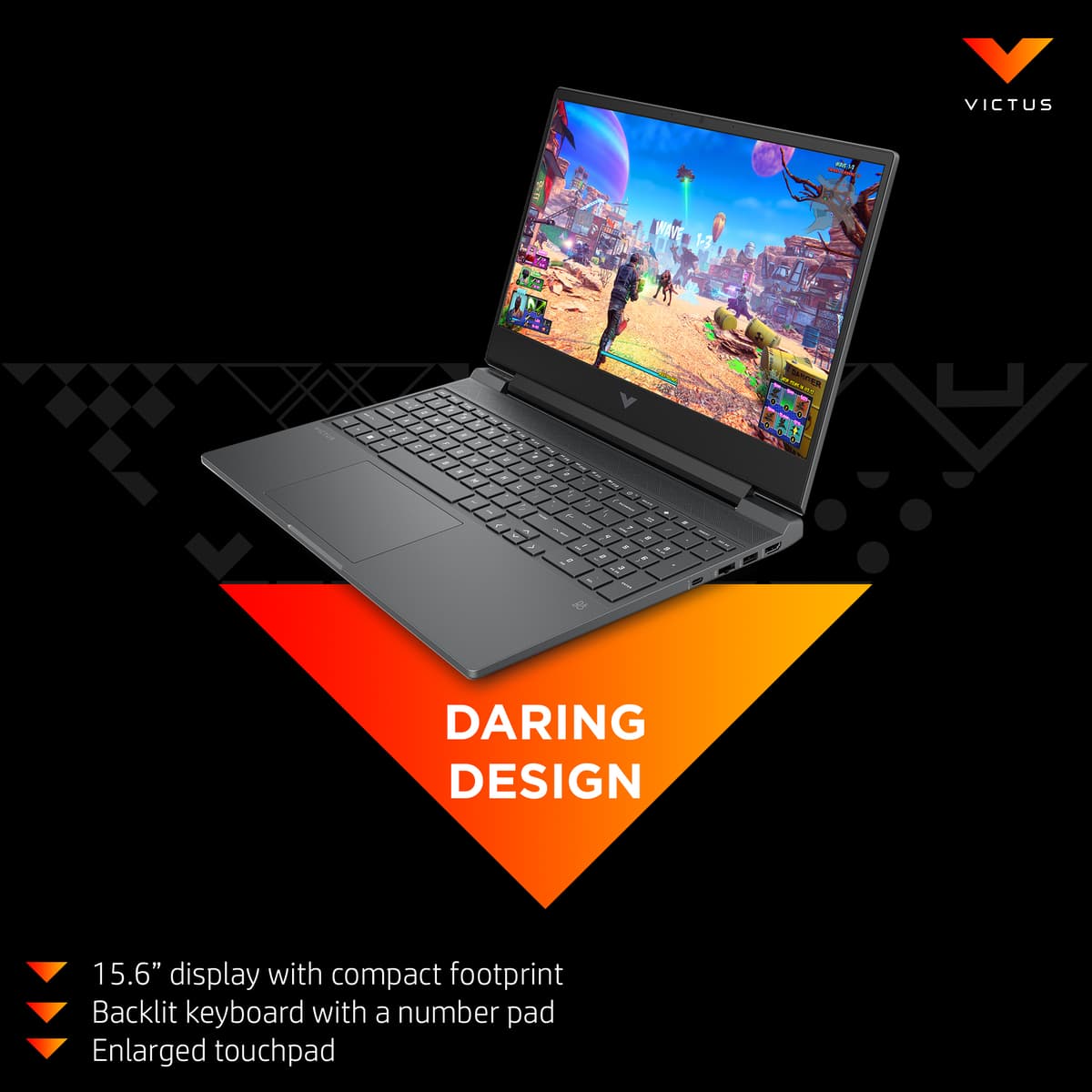 HP VICTUS 15 R5-240/8/512/5050 15,6" bærbar gaming-PC - Elkjøp