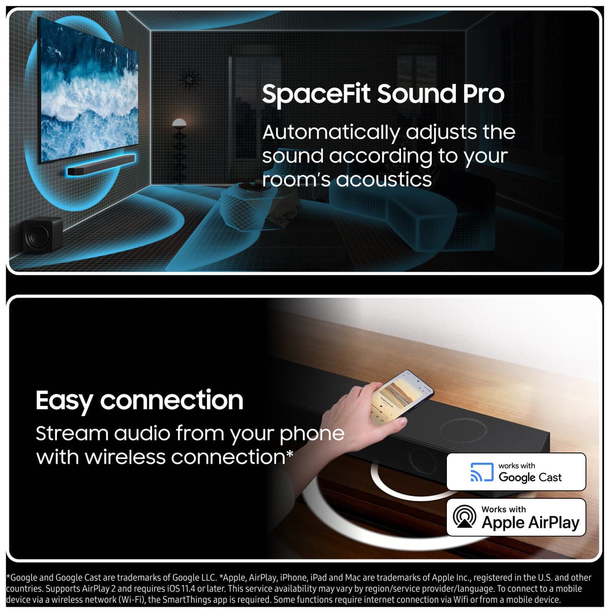 Samsung 11.1.4ch HW-Q995F soundbar (svart) - Elgiganten - Elgiganten