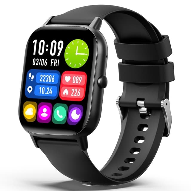 SmartKlocka 2,01"" Stor skärm Hälsomonitor Sport Bluetooth Smartwatch ...