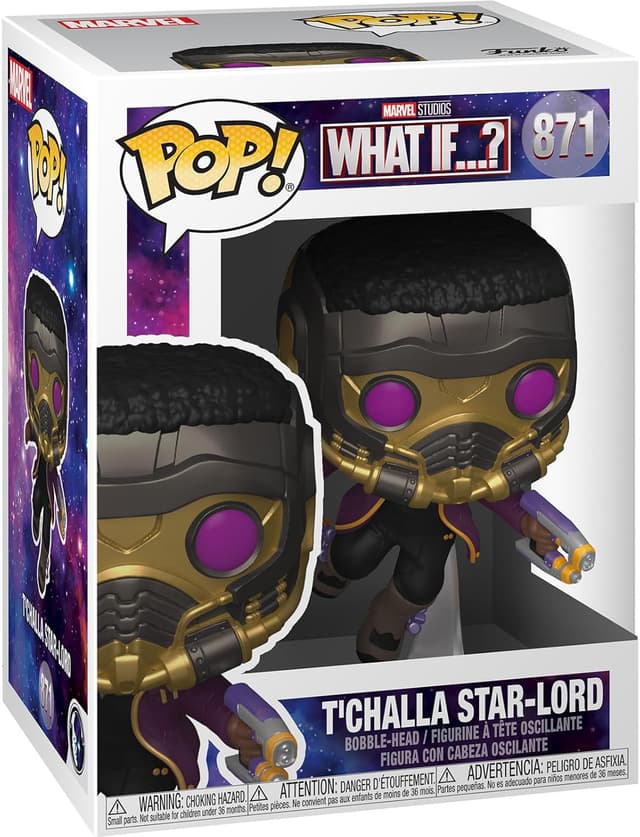 Funko POP What If actionfigur (T'Challa Star Lord) - Elkjøp | Elkjøp