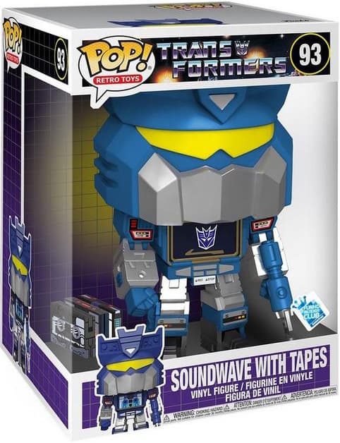 Funko! POP Jumbo Exclusive Transformers Soundwave - Elgiganten