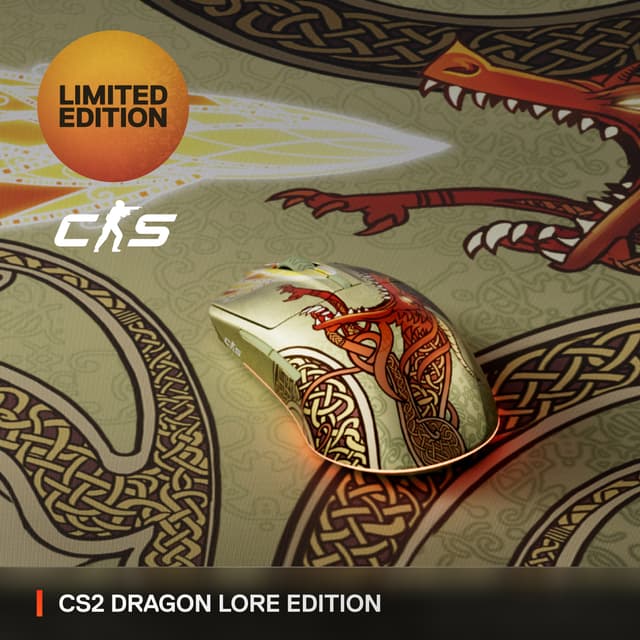 Steelseries CS2 Dragon Lore trådløs mus | Elgiganten | Elgiganten