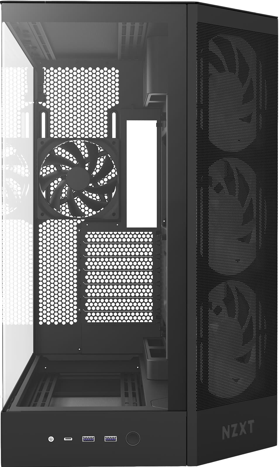 NZXT H9 Flow RGB 2025 PC-kotelo (valkoinen) - Gigantti verkkokauppa