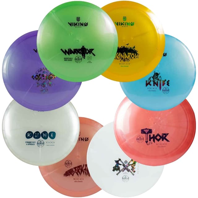 Viking Discs Armor sett, 8 Disc Sett - Elkjøp