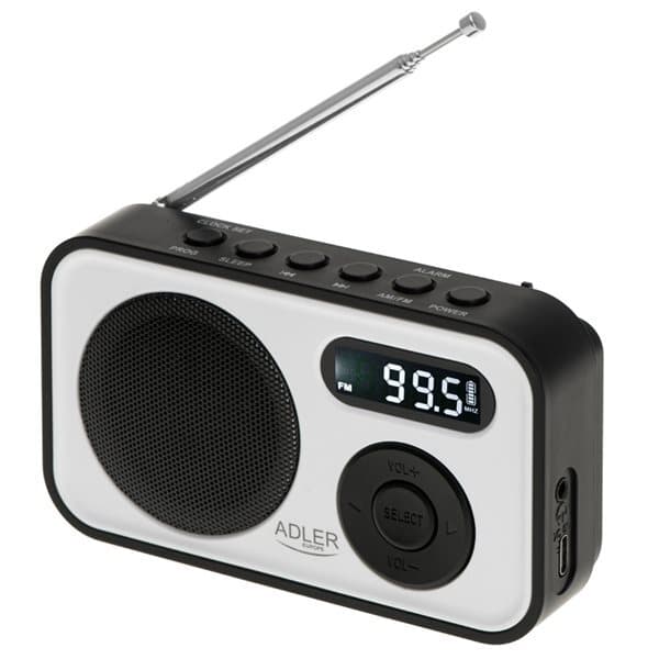 Adler FM-radio med PPL og LCD-skjerm - Elkjøp | Elkjøp
