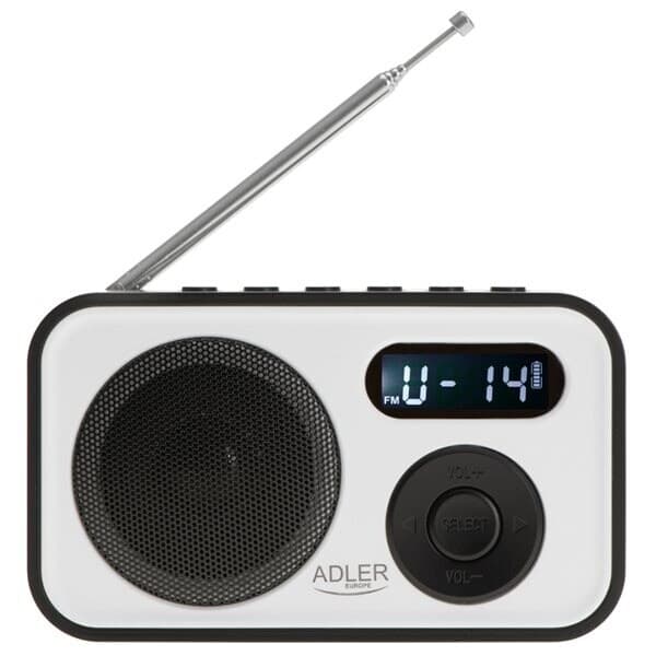 Adler FM-radio med PPL og LCD-display | Elgiganten | Elgiganten