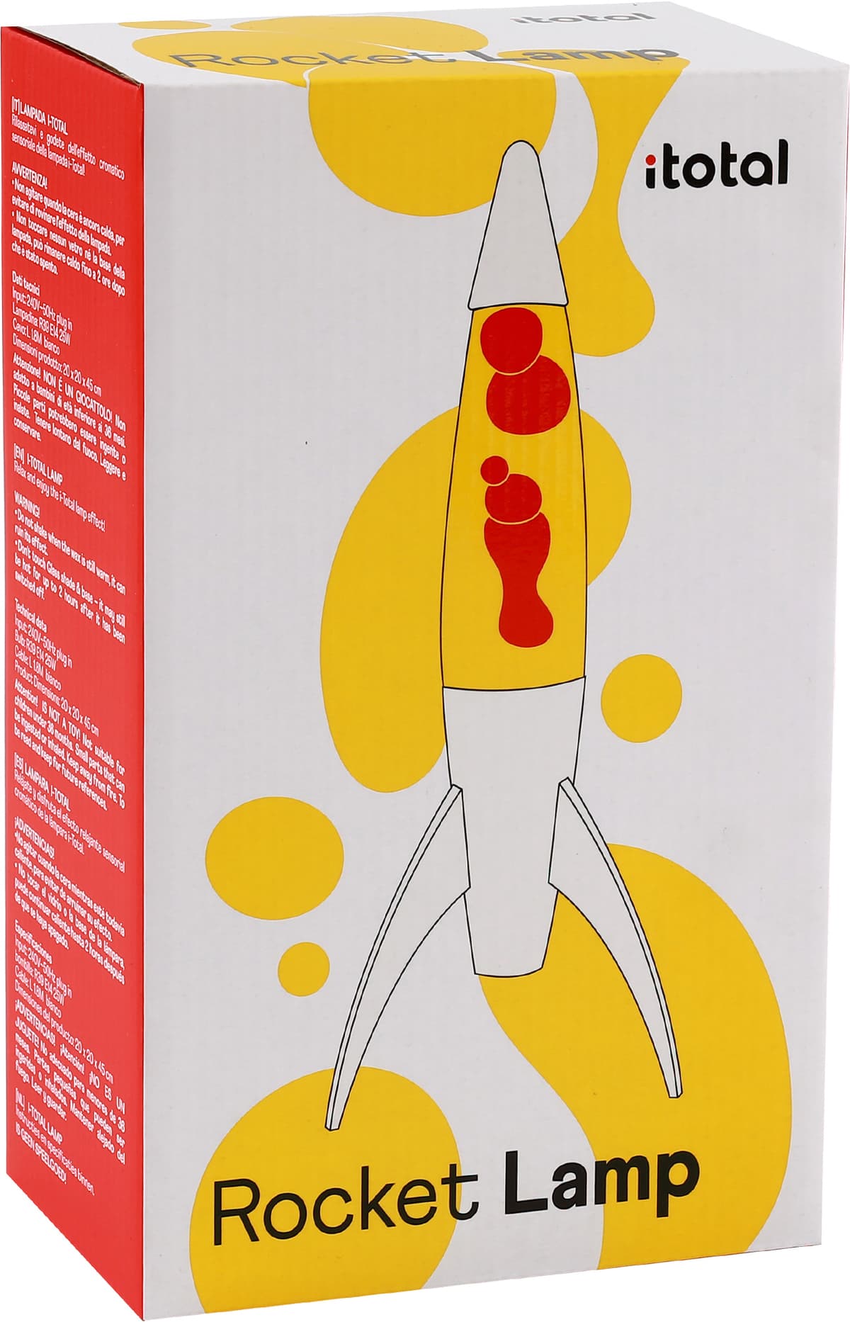 iTotal Rocket Shaped lavalampe - Elkjøp